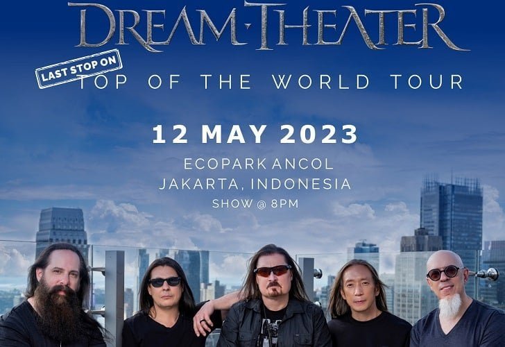 Dream Theater Tampil di Jakarta Mei 2023, Bakal Jadi Penutup Konser ...